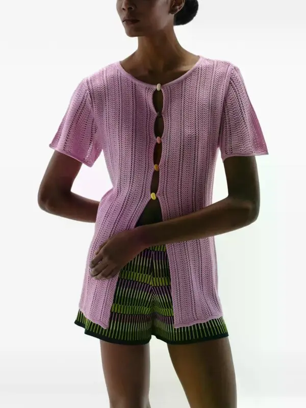 BAOBAB Corsica Cutout T-shirt - Pink