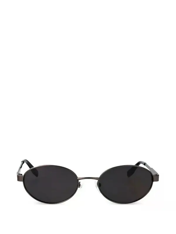 Karl Lagerfeld Oval Sunglasses - Black
