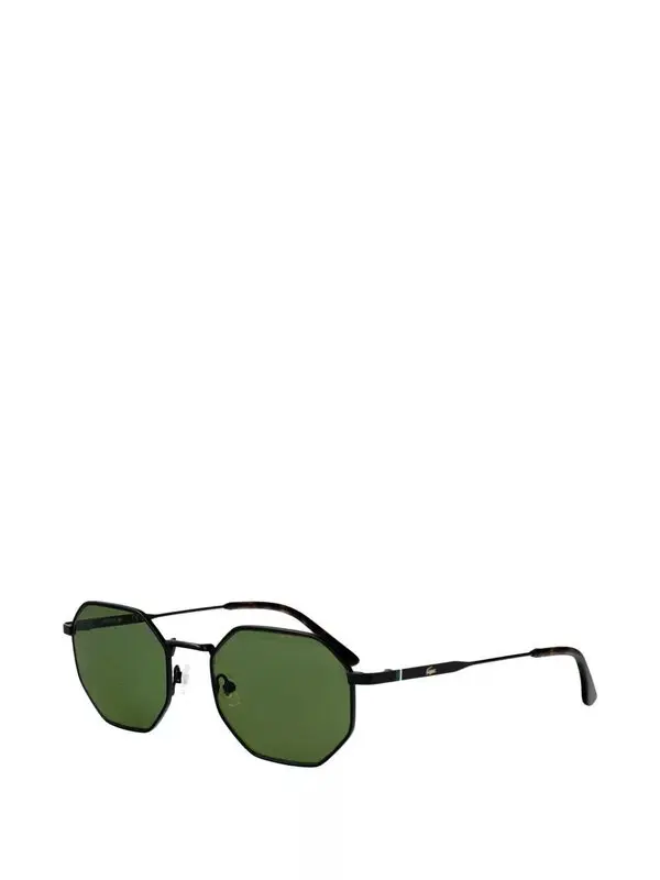 Lacoste Geometric Frame Sunglasses - Black