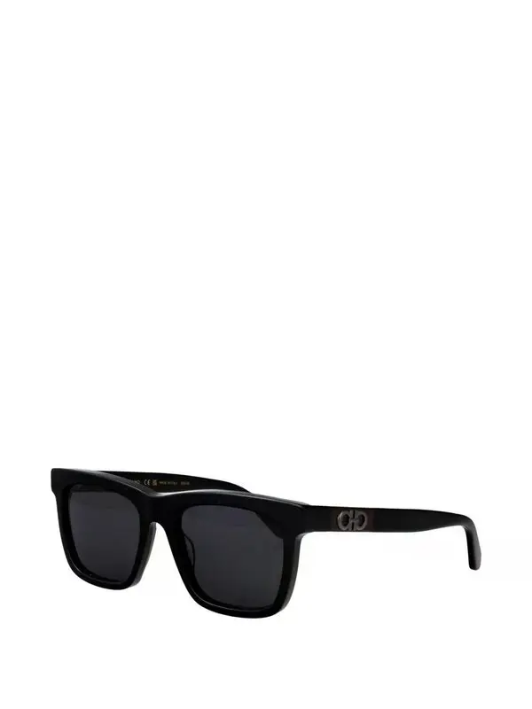 FERRAGAMO Square Frame Sunglasses - Black