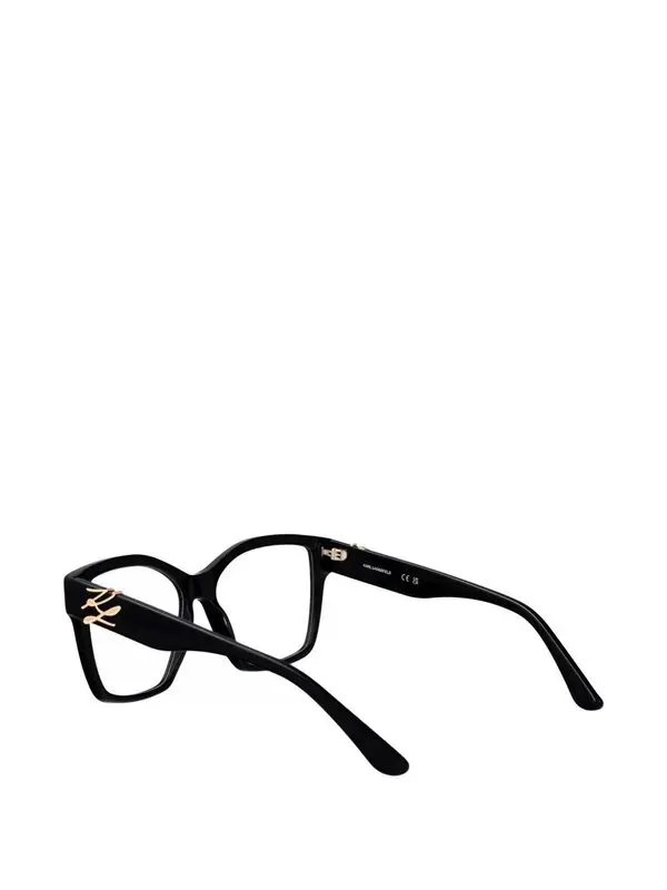 Karl Lagerfeld Logo-plaque Square-frame Glasses