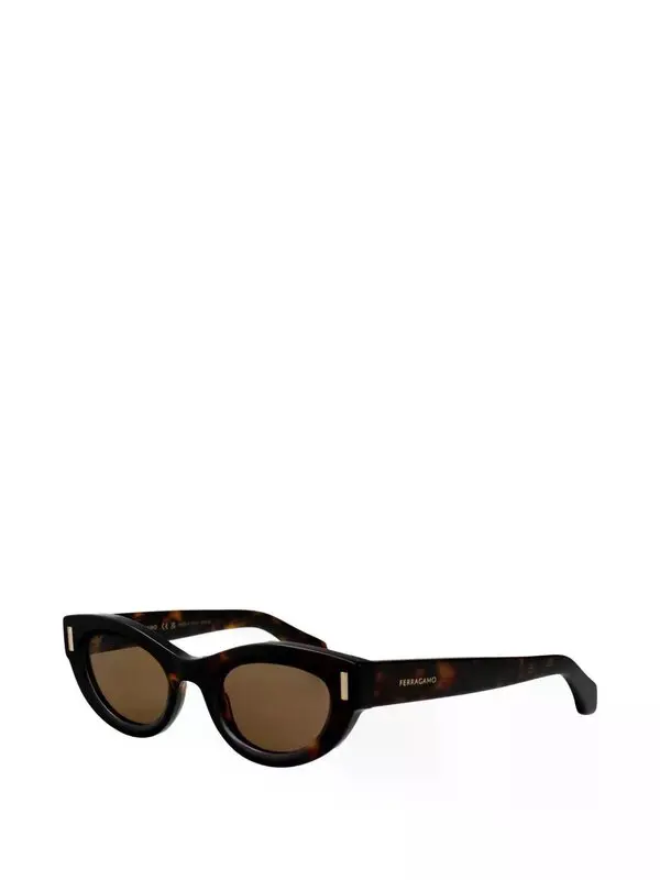 FERRAGAMO Sf2062se Tortoiseshell-effect Sunglasses