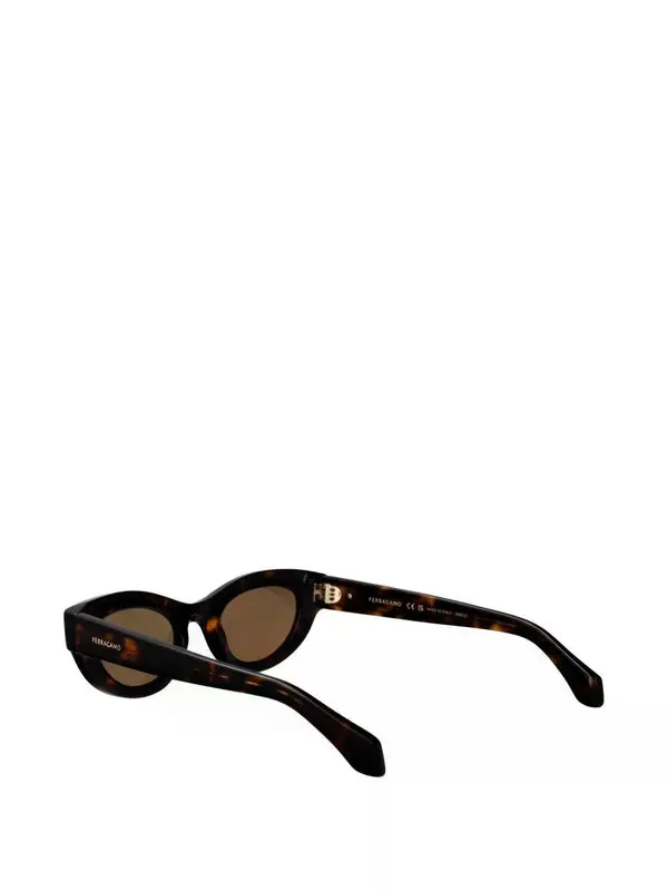 FERRAGAMO Sf2062se Tortoiseshell-effect Sunglasses