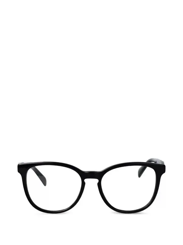 Longchamp Logo-plaque Eyeglasses - Black