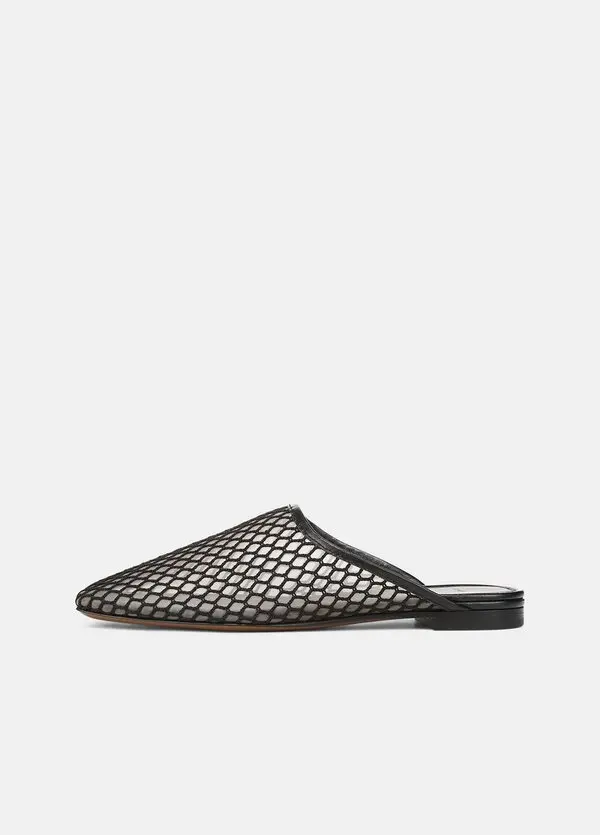 Vince Dakota Netted Mule - Black