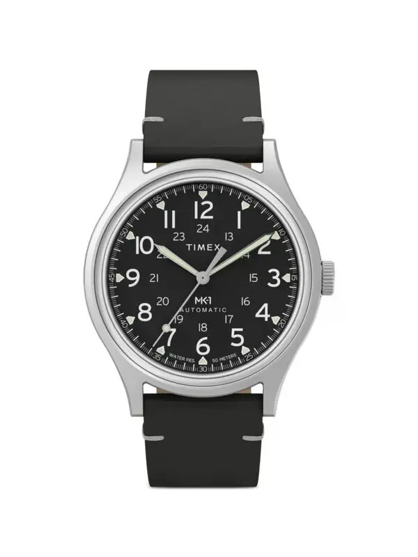 TIMEX Mk1 40mm Stainless Steel Automatic Watch - Black