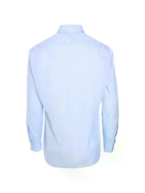 LARDINI Spread-collar Shirt