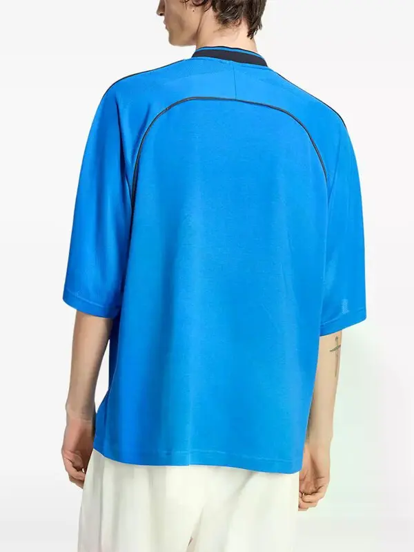 Adidas Logo-print V-neck T-shirt
