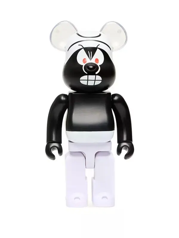 MEDICOM TOY Be@rbrick Smurf 400% Figure - Black