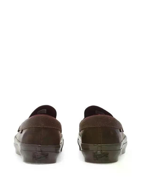VANS Stud-embellished Leather Sneakers