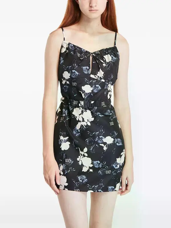 WASTED Mazzy Floral-print Mini Dress
