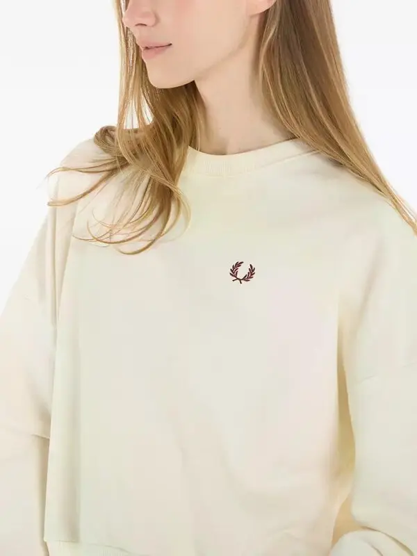 Fred Perry Embroidered Logo Sweatshirt