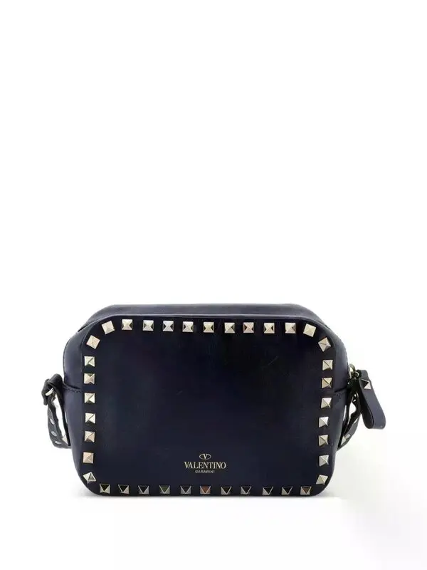 Valentino Garavani Rockstud Camera Leather Crossbody Bag