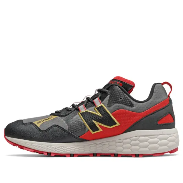 NEW BALANCE Fresh Foam Crag Trail Athletic Sneakers - Black/red