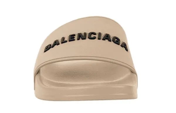 Balenciaga Pool Slides - Beige