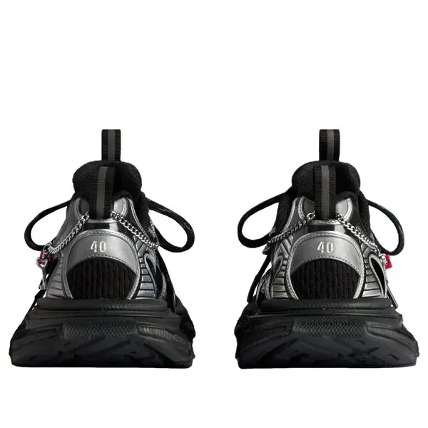 Balenciaga 3xl Sneaker With Charms - Black/silver
