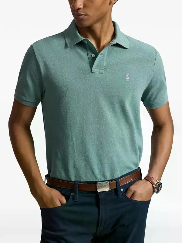 Polo Ralph Lauren Embroidered Pony Mesh Polo Shirt