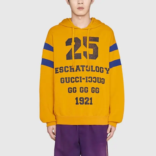 Gucci Printed Long Sleeve Hoodie