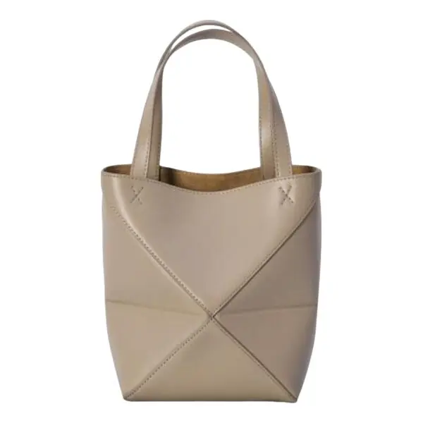 Loewe Mini Puzzle Fold Tote - Sand