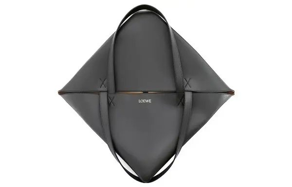 Loewe Xl Puzzle Fold Tote - Black