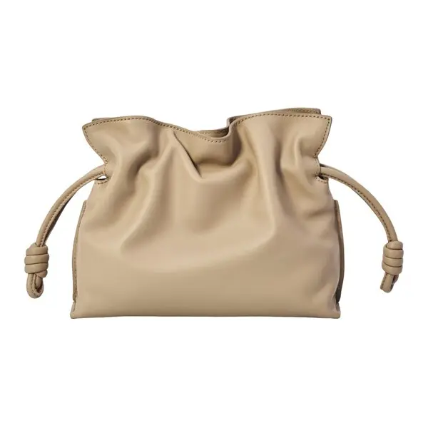 Loewe Mini Flamenco Clutch - Sand