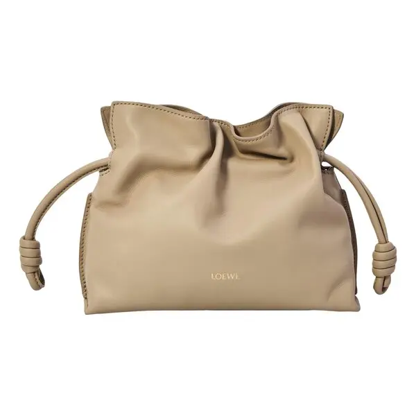 Loewe Mini Flamenco Clutch - Sand