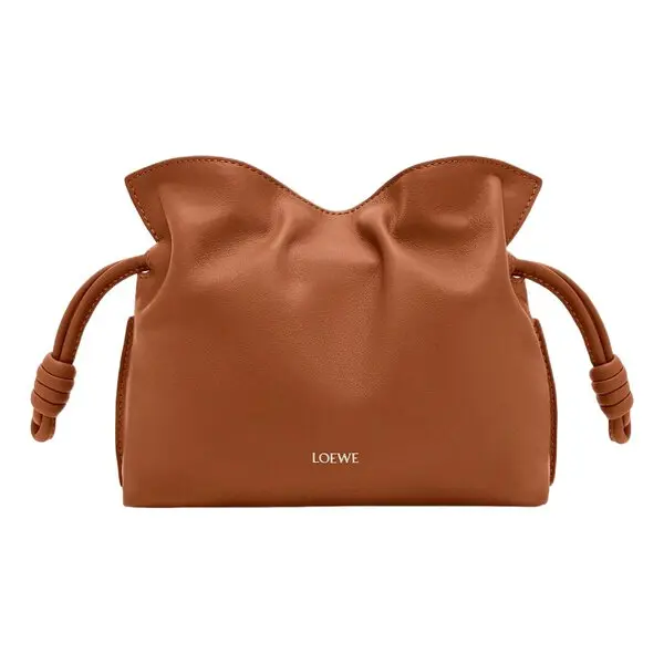 Loewe Mini Flamenco Clutch - Squirrel