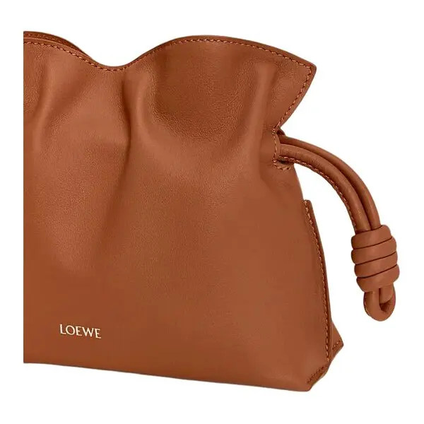 Loewe Mini Flamenco Clutch - Squirrel