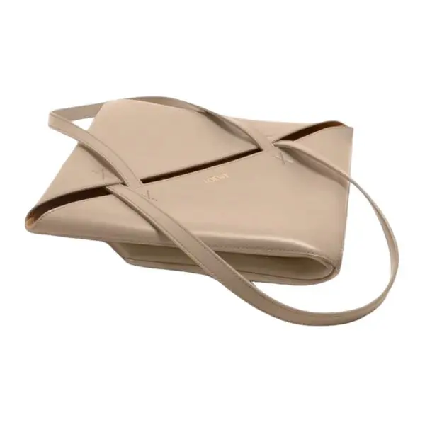 Loewe Medium Puzzle Fold Tote - Sand