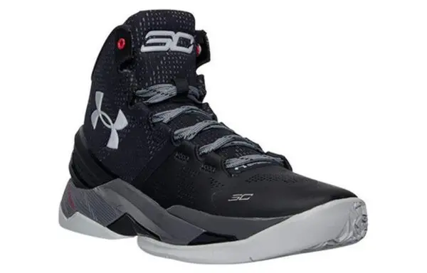 Under Armour Curry 2 "professional" Basketball Sneakers - Black