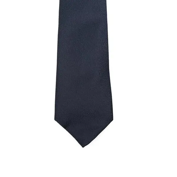 Canali Pointed Neck Tie - Black
