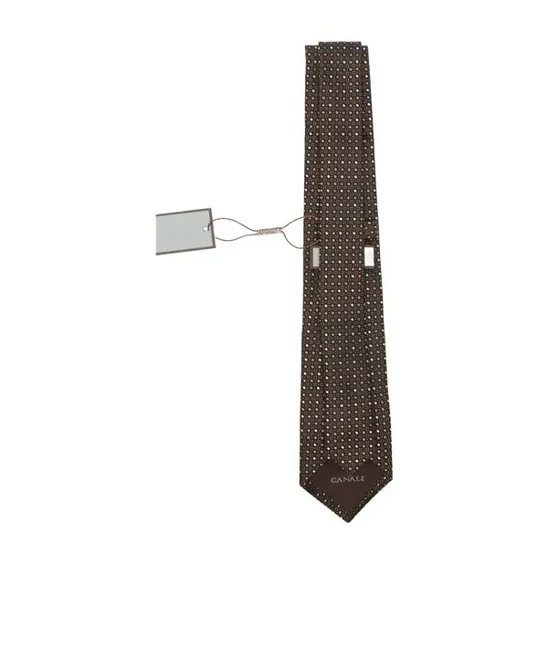 Canali Neck Ties - Brown