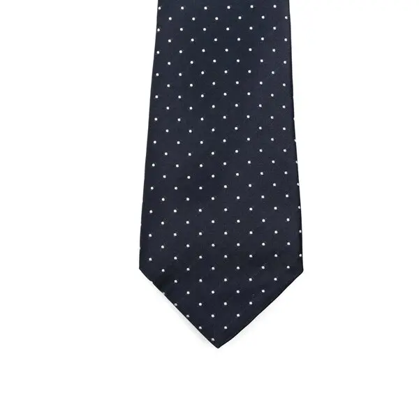 Canali Pointed Tip Neck Tie - Black