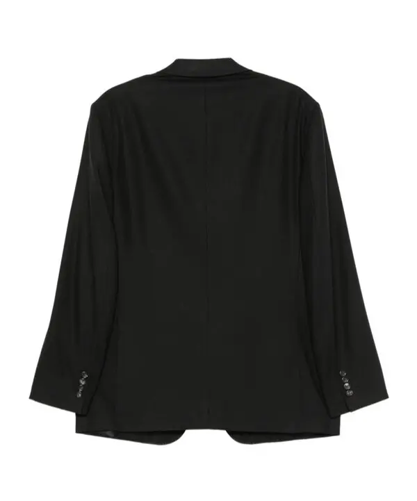 Canali Long-sleeve Blazer - Black