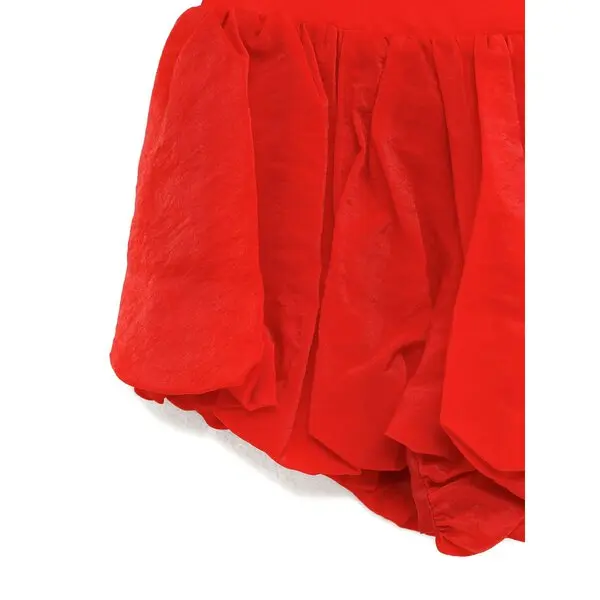 THE FRANKIE SHOP Crinkled Puff Shorts