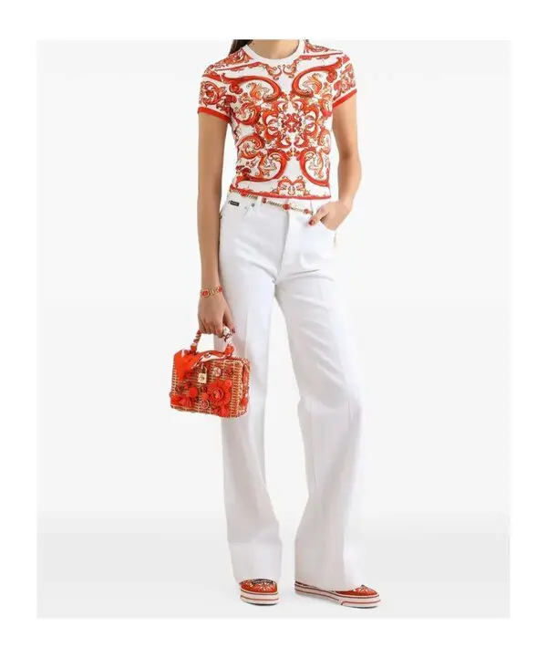 Dolce & Gabbana Majolica Print T-shirt