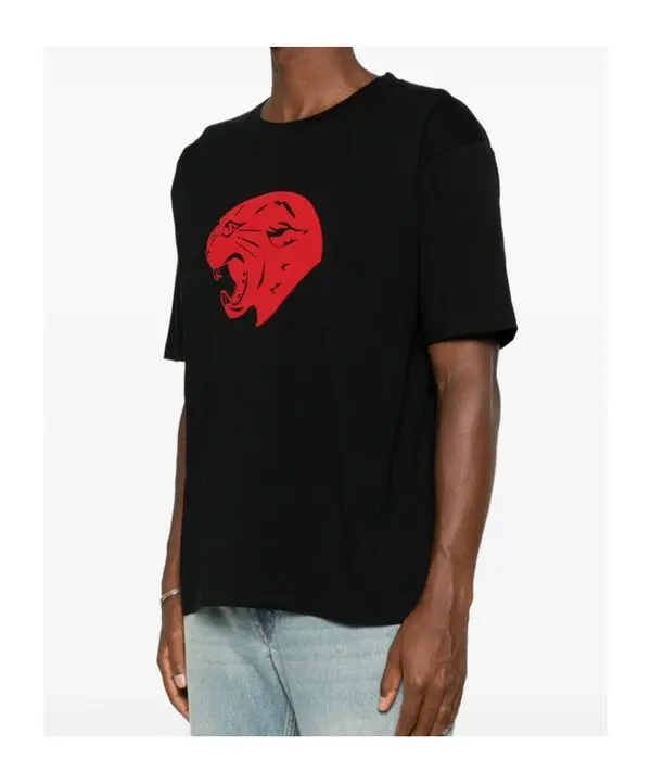 Valentino Garavani Panther-print Cotton T-shirt