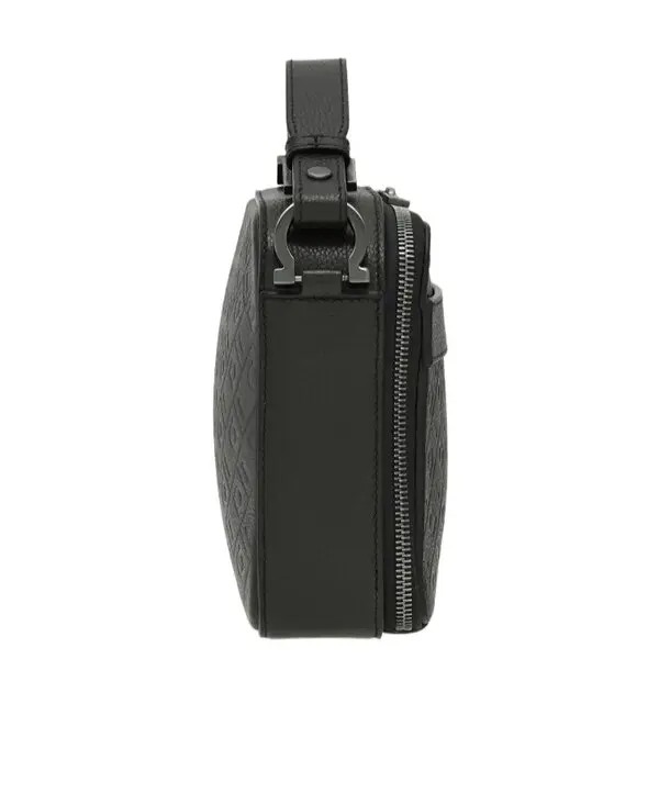 FERRAGAMO Gancini Monogram Shoulder Bag