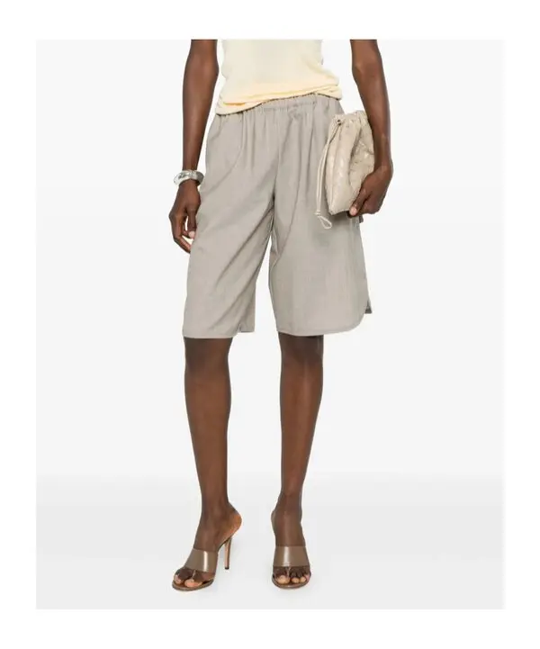 THE FRANKIE SHOP Elastic Waist Shorts
