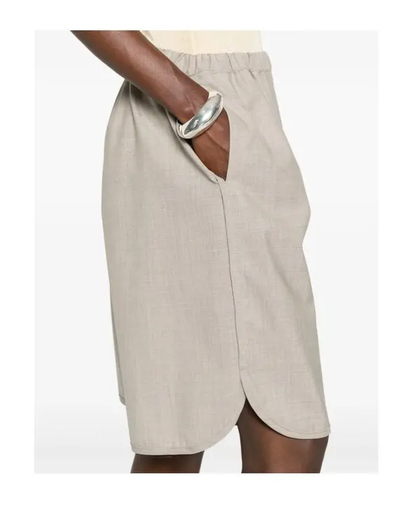 THE FRANKIE SHOP Elastic Waist Shorts