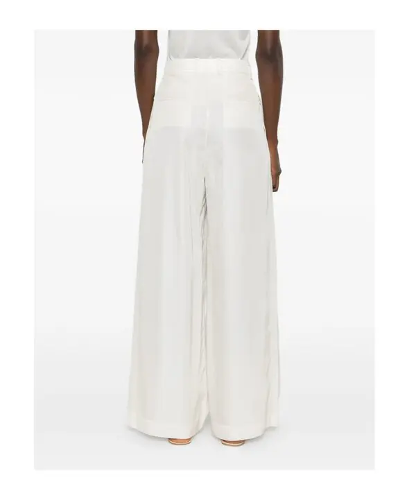 THE FRANKIE SHOP Pleated Wide-leg Trousers
