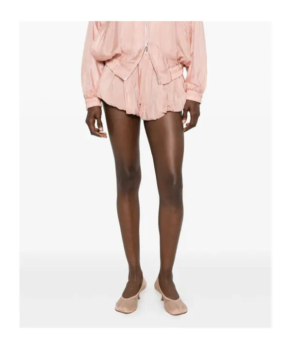 THE FRANKIE SHOP Elasticated Waist Pleated Shorts