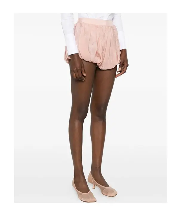 THE FRANKIE SHOP Elasticated Waist Pleated Shorts