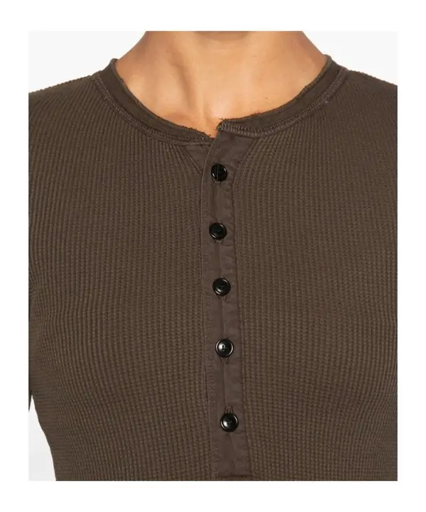 Citizens Of Humanity Long Sleeve Henley T-shirt