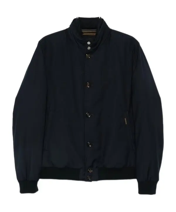 MOORER High-collar Jacket - Black