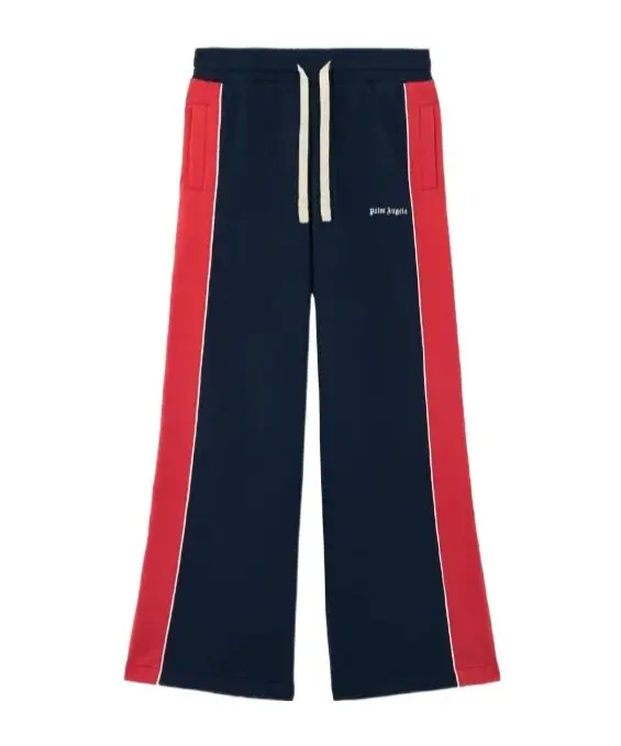 Palm Angels Classic Logo Wide-leg Track Pants - Black