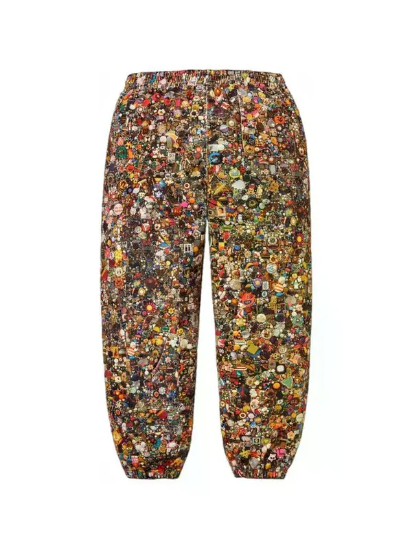 Supreme X Mike Kelley Graphic-print Track Pants
