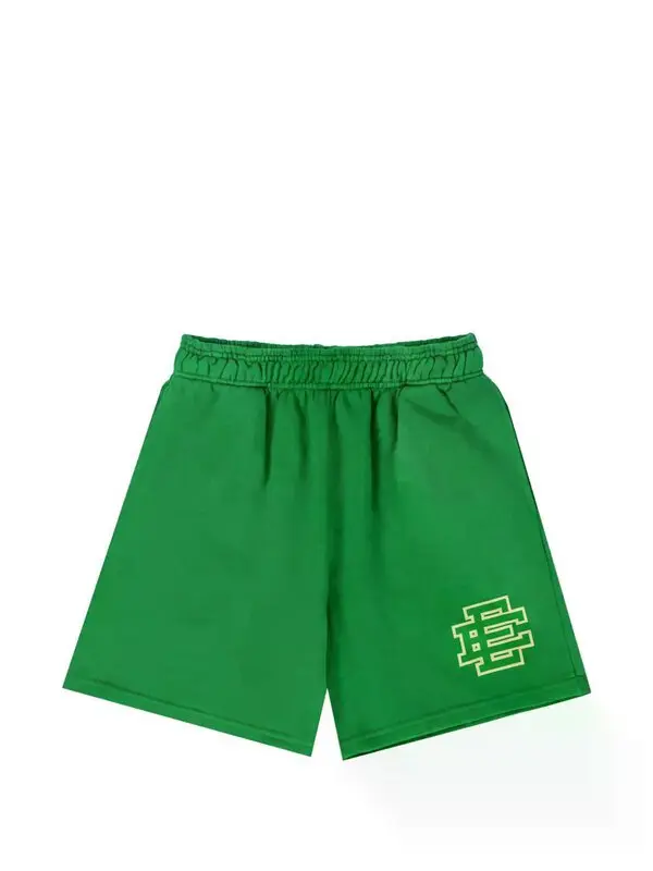 ERIC EMANUEL Jersey Logo Print Shorts