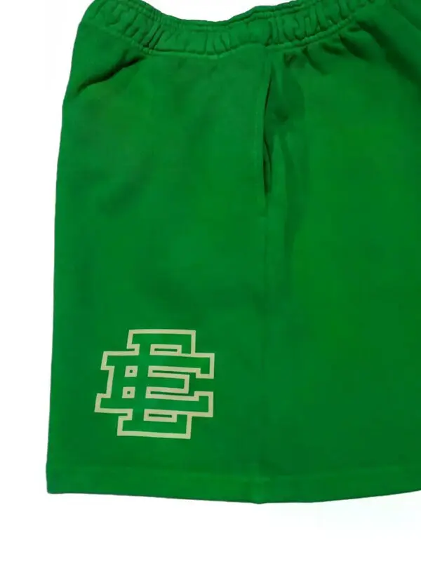 ERIC EMANUEL Jersey Logo Print Shorts