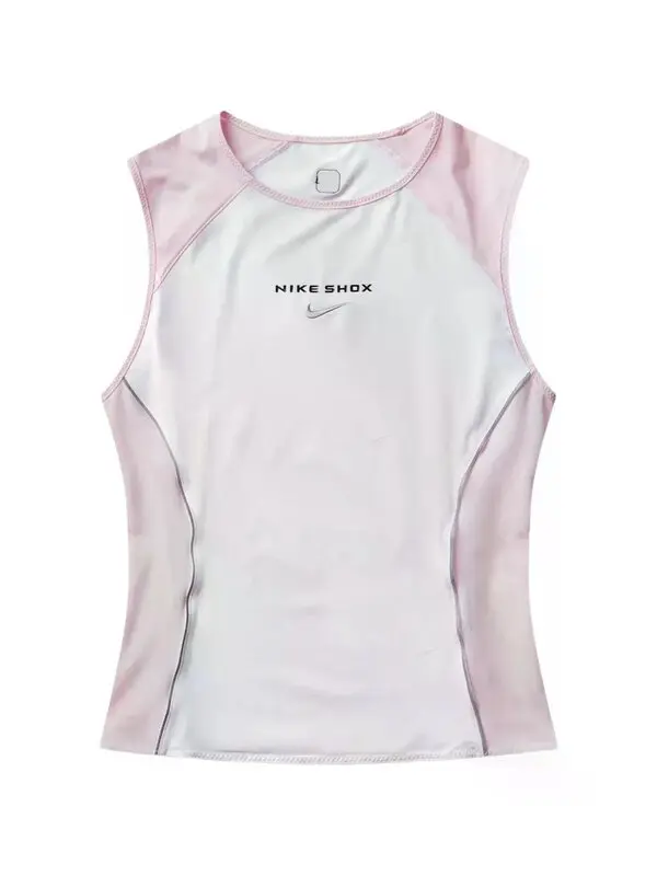 Nike Shox Logo-embroidered Tank Top - White